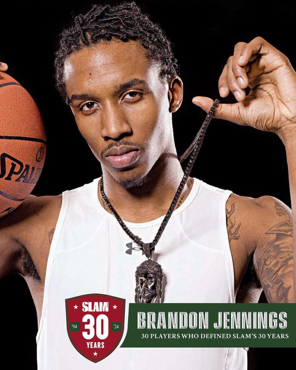 《SLAM》杂志30周年封面人物之Brandon Jennings者