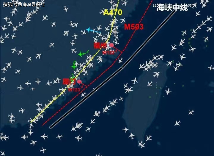M503航线优化合情合理，问题出在一路偏航向“独”而行的民进党 - 网际谈兵