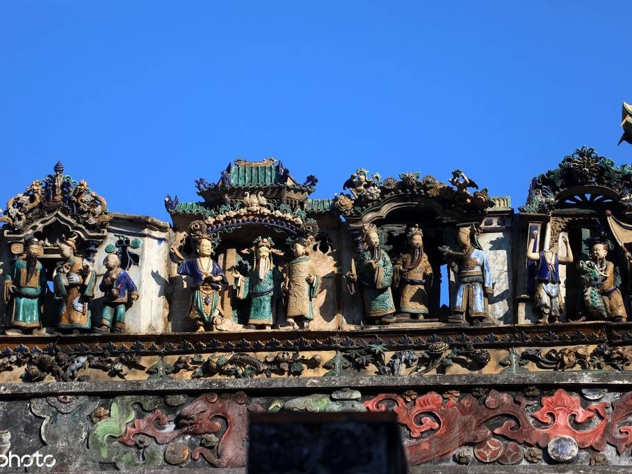 佛山祖庙“瓦脊公仔” 感受岭南文化的震撼力量-搜狐大视野-搜狐新闻