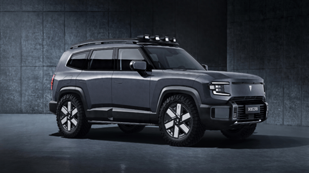 首搭超级增程 2.0 最新技术，深蓝硬派SUV G318惊艳亮相_搜狐汽车_搜狐网