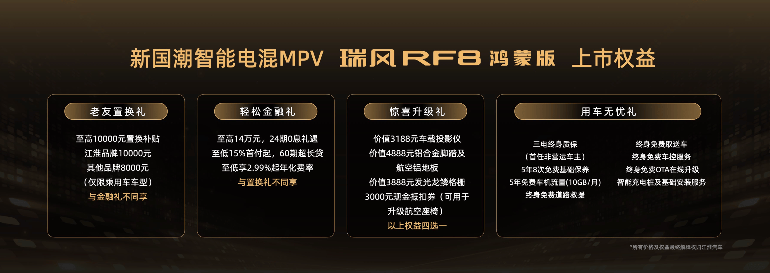 基于鸿蒙，不止鸿蒙！瑞风RF8鸿蒙版开启智能电混MPV新时代_搜狐汽车_搜狐网