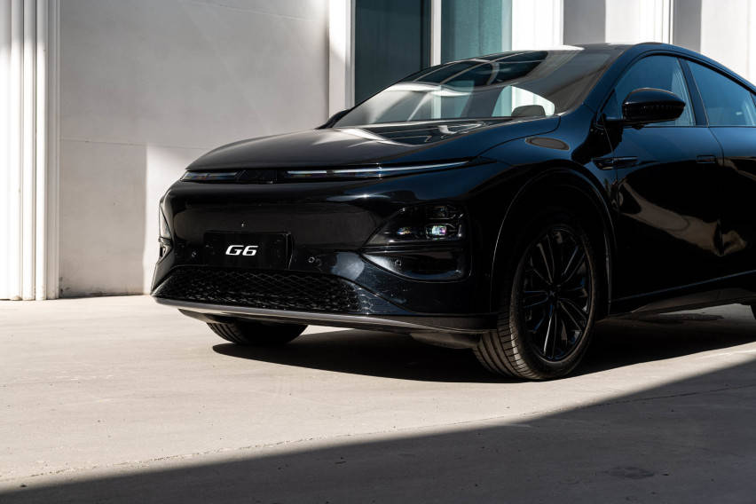 刷新800V门槛 静态实拍小鹏G6黑武士版_搜狐汽车_搜狐网