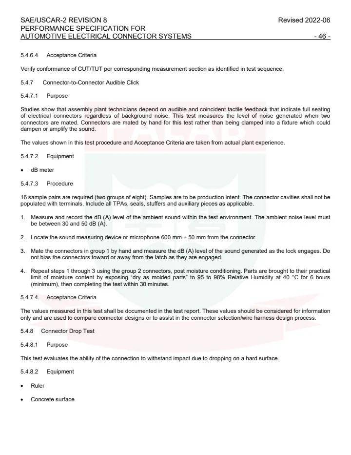 每个连接器人都知道的USCAR-2标准，SAE/USCAR-2 REBISION 8，美系汽车连接器_搜狐汽车_搜狐网