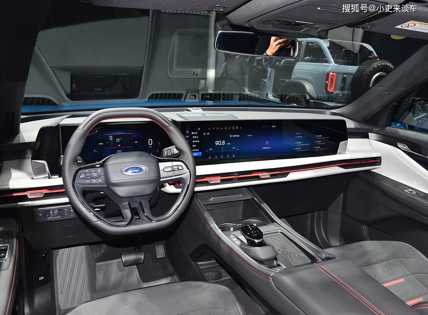 全新美系中型SUV广州车展亮相，配27英寸大屏，搭载2.0T混动+四驱_搜狐汽车_搜狐网