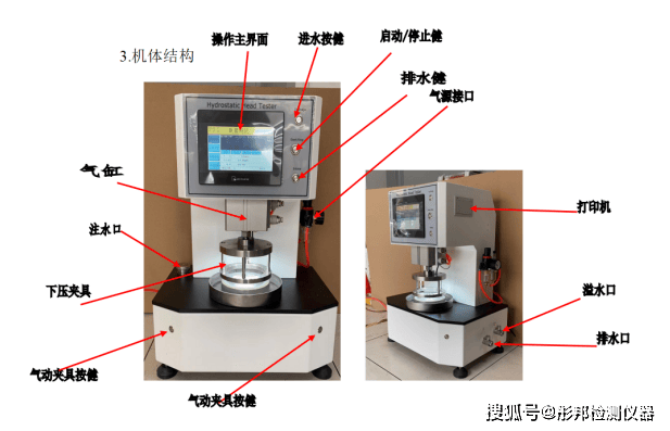 耐静水压测试：GB/T 4744《纺织品 防水性能的检测和评价 静水压法》_仪器_定压_增压