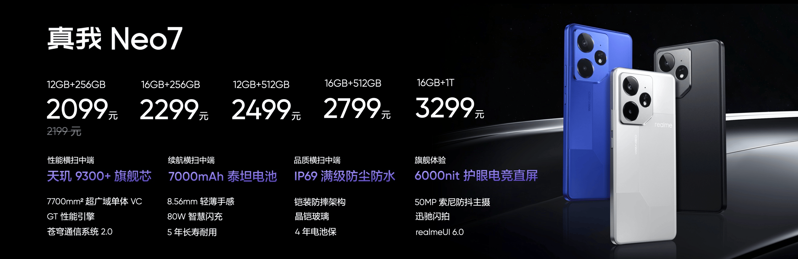 真我Neo7发布 2099元起售价极具性价比_系统_电竞_引擎