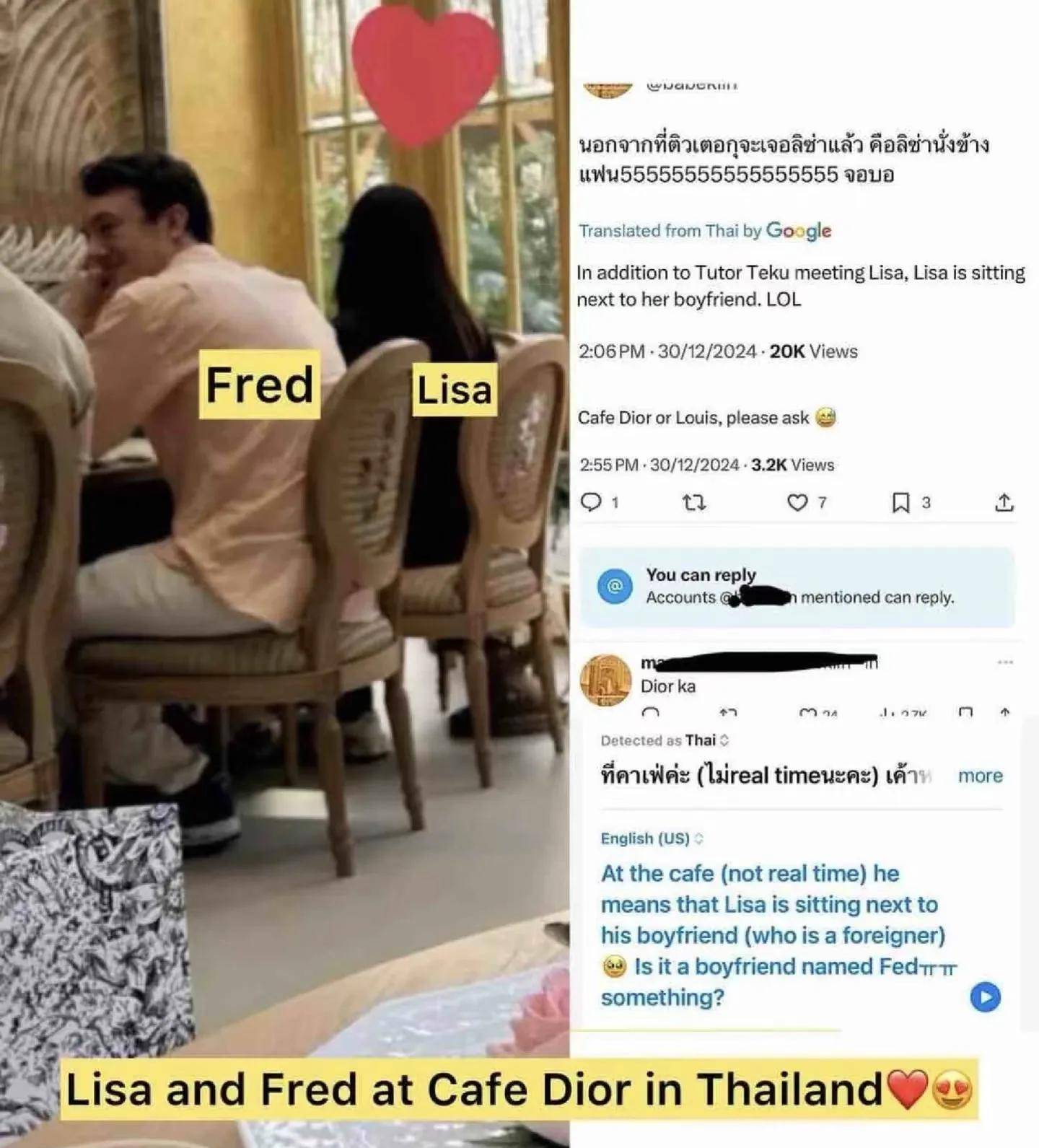 Lisa带妈妈跟LV三公子吃饭，不忘为未来嫂子带货，努力融入男友家_Guyot_品牌_工作