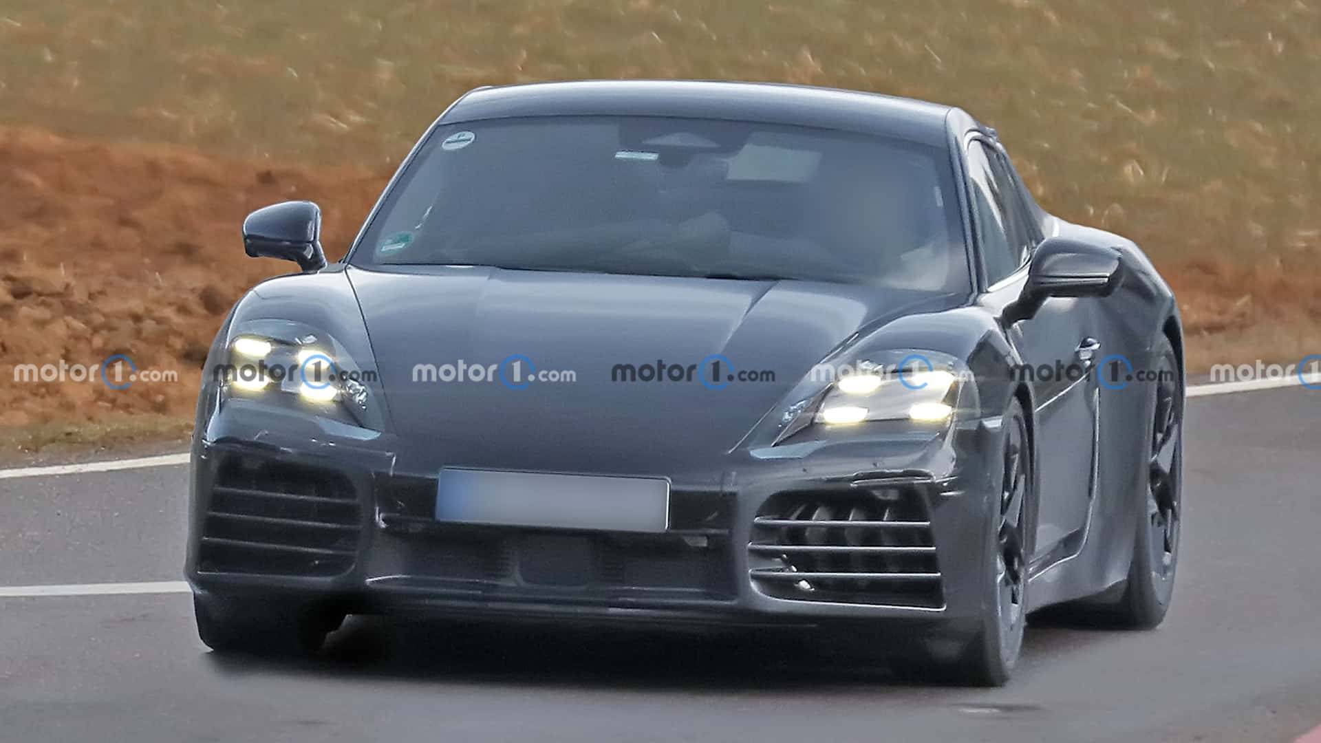 全新保时捷718EV外观及内饰谍照，看看是不是你心中的保时捷？_搜狐汽车_搜狐网