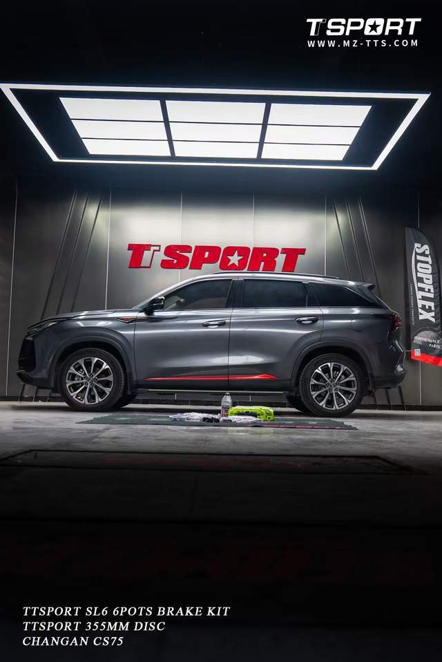 原装轮毂不需要法兰盘升级六活塞刹车案例！改装TTSPORT SL6_搜狐汽车_搜狐网