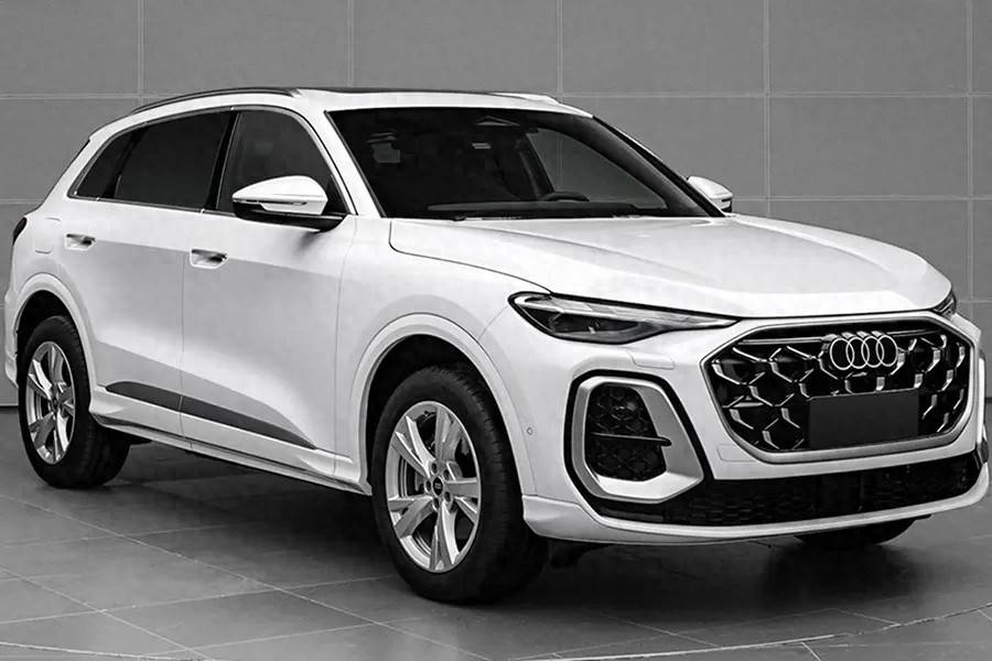 全新奥迪Q5L国内实车曝光！外观造型更运动，搭载2.0T发动机_搜狐汽车_搜狐网