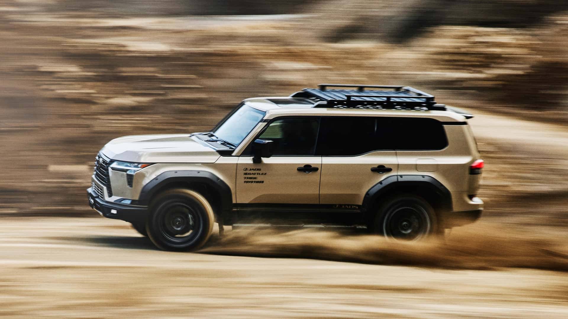 注重提升越野能力 雷克萨斯GX 550 Overtrail官图发布_搜狐汽车_搜狐网