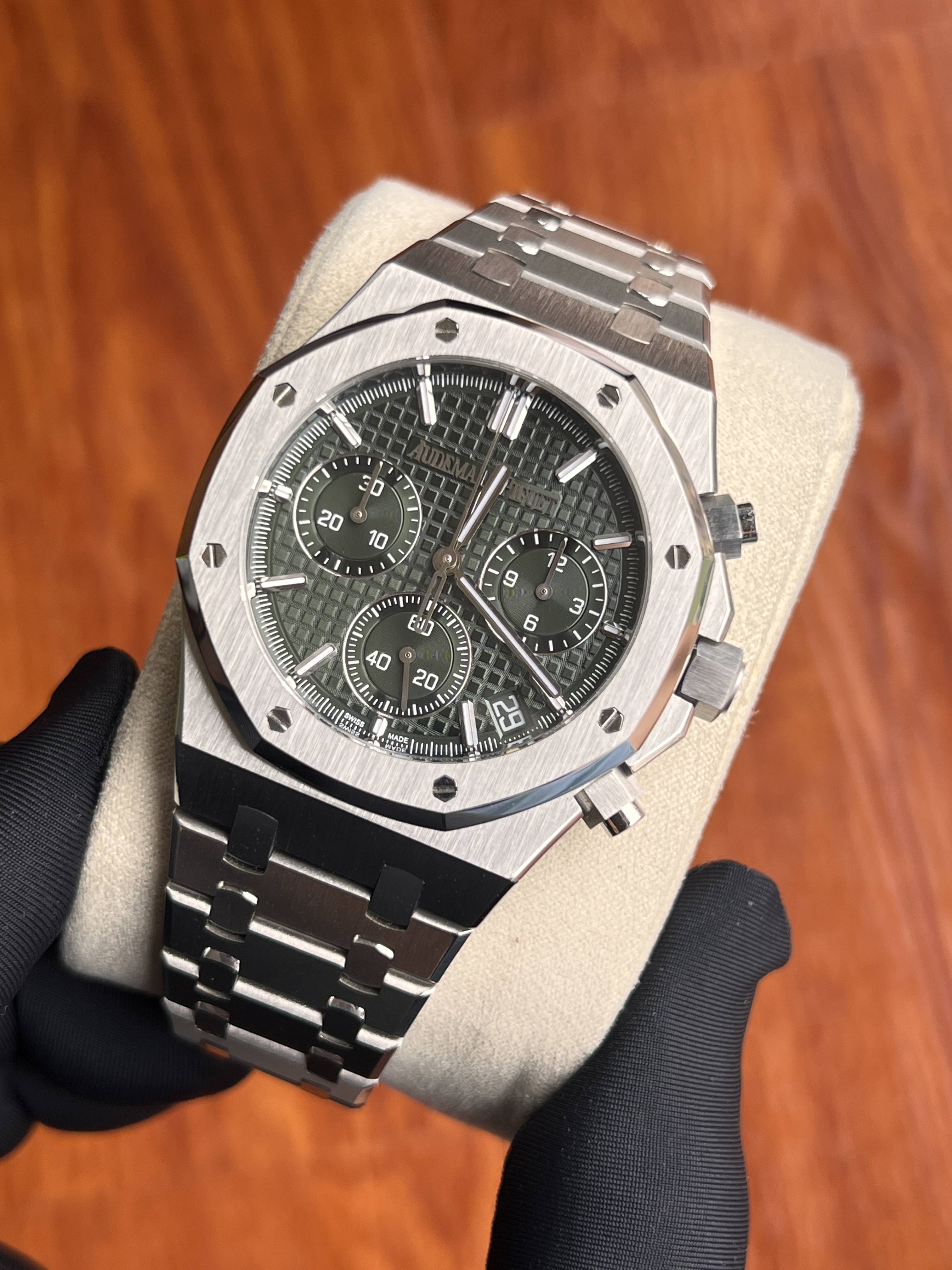 腕表分享：逢绿必贵，逢绿必火爱彼26240绿盘-搜狐大视野-搜狐新闻