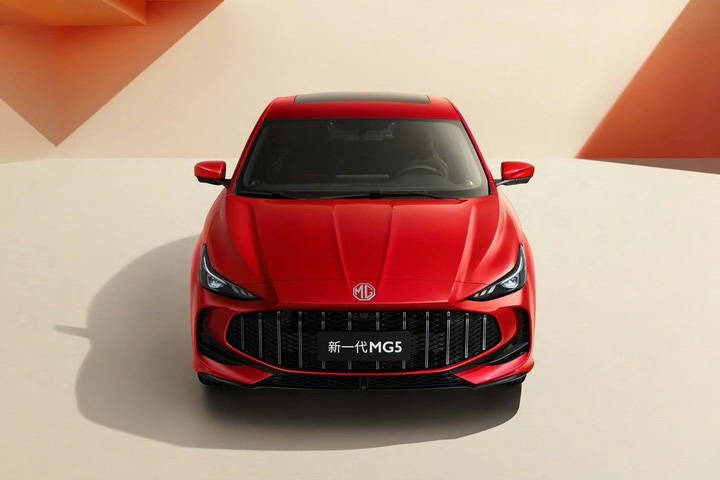 入门好选择，名爵新一代MG5官图发布，将于成都车展亮相_搜狐汽车_搜狐网