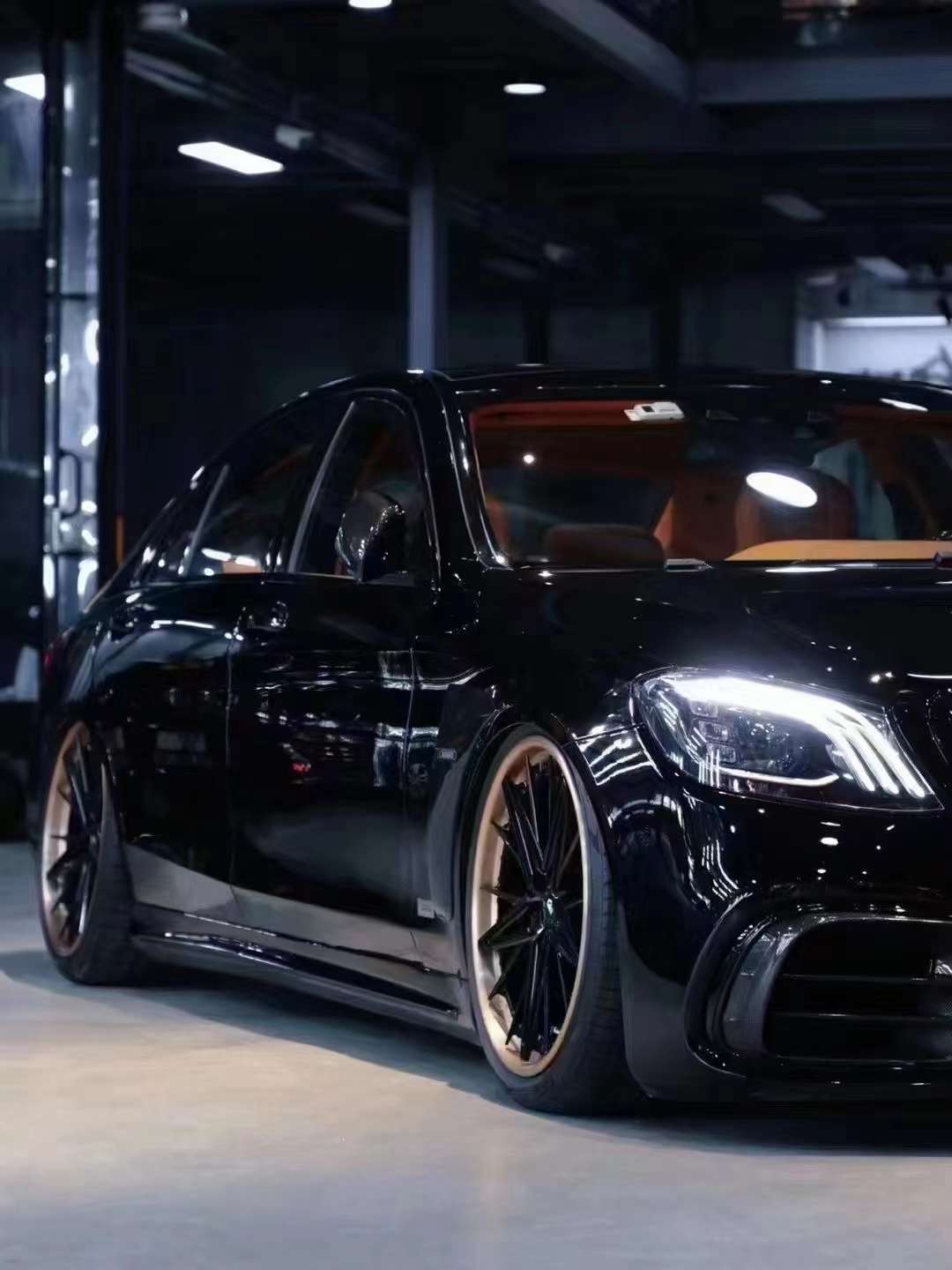 奔驰S级W222改装AIRBFT气动避震，低趴美学新高度_搜狐汽车_搜狐网