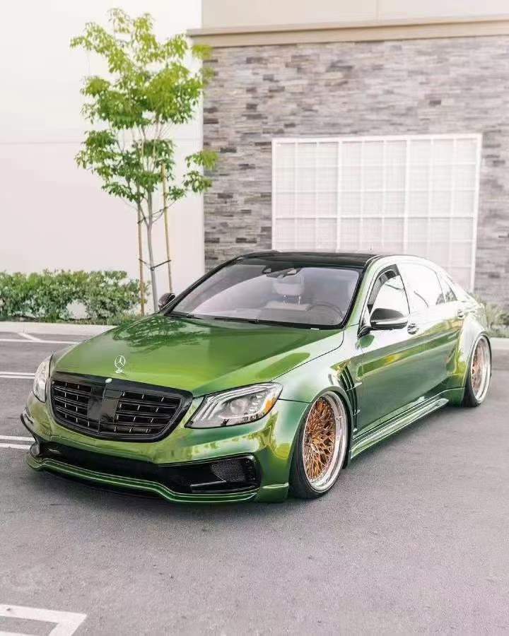 奔驰S级W222改装AIRBFT气动避震，低趴美学新高度_搜狐汽车_搜狐网