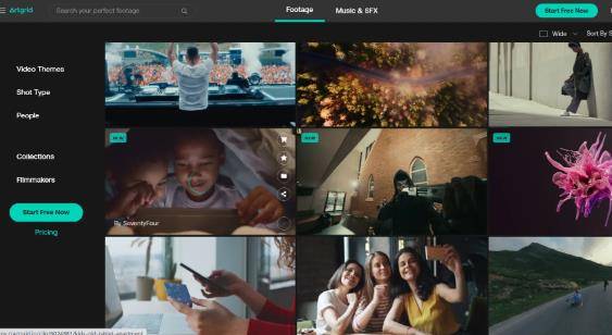 宇宙星空视频素材哪里找？推荐天文视频素材库_Mazwai_Pond_Artgrid