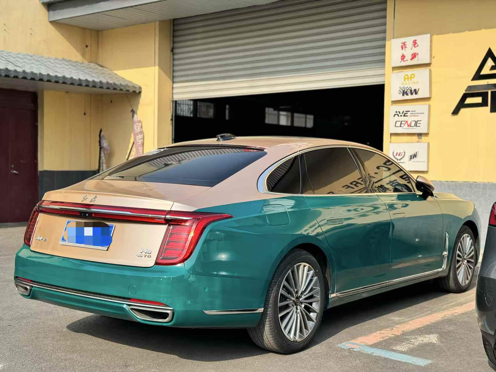 红旗H9原厂空气悬挂改装AIRBFT可调拉杆，红旗H9_搜狐汽车_搜狐网