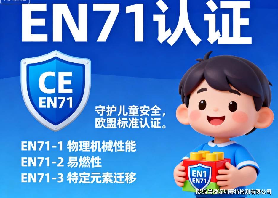 一文读懂，什么是欧盟EN71认证？【STT赛特检测】_搜狐网