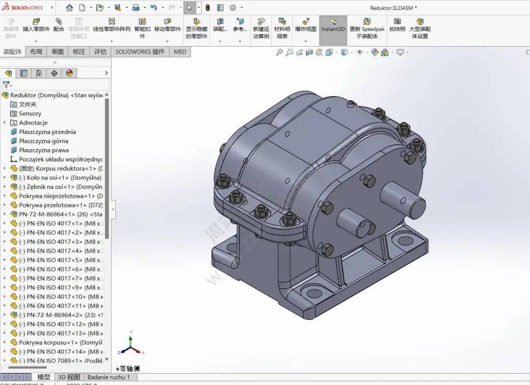 solidworks装配图如何快速更改零部件透明度_教程_处理_下图