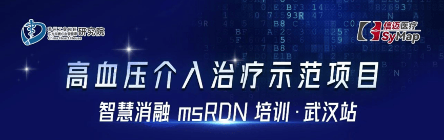 智慧消融msRDN培训·武汉站，持续提升RDN规范化发展速度_治疗_研究_血压