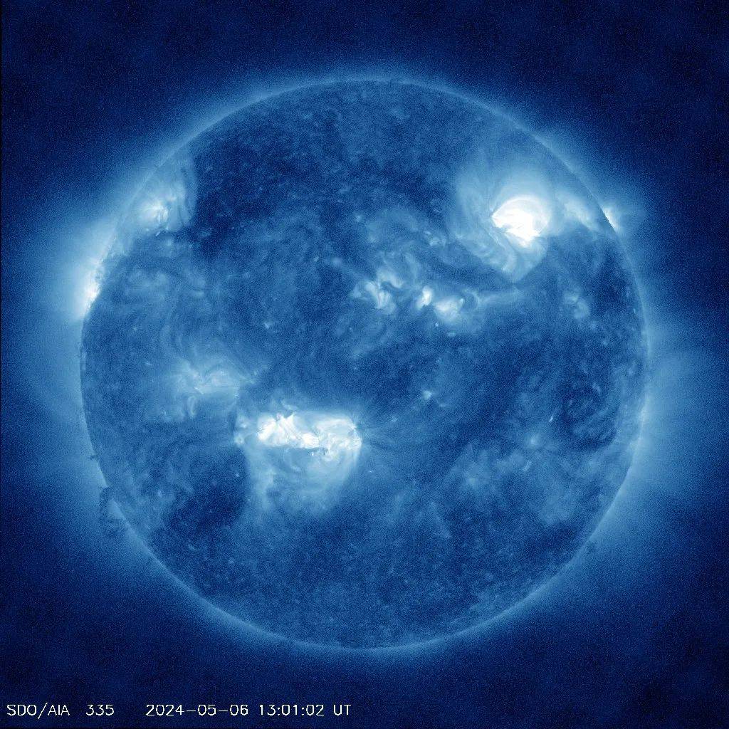 X4.5级！太阳连续产生强烈耀斑，或将触发大地磁暴_地球_物质_日冕