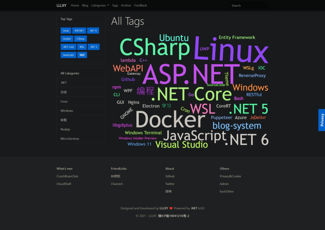 .NET 8：精选开源个人博客项目推荐_支持_实用功能_主题