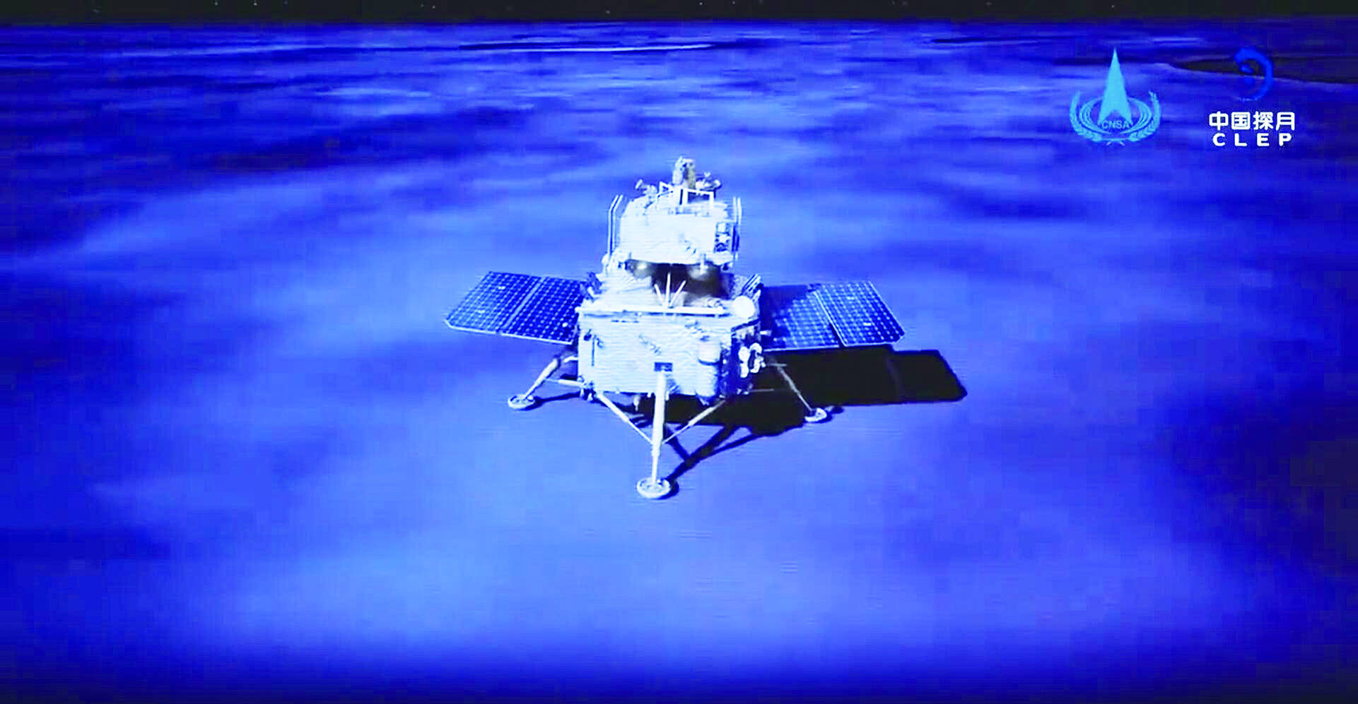 嫦娥六号成功着陆月背，外媒高度关注_月球_探测器_组合体