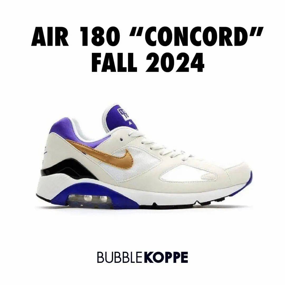 SOAR NEWS｜Nike Air 180 “Concord”、F.C.Real Bristol x paperboy_合作_系列_标志性