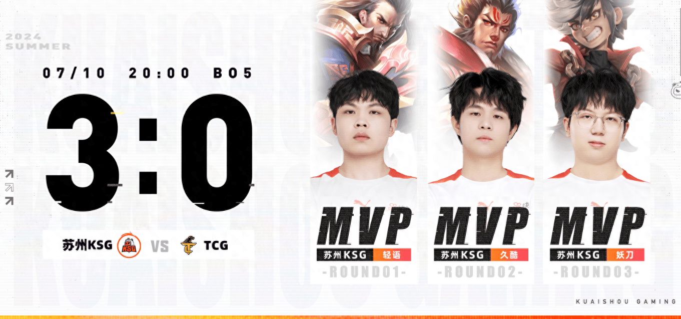 KSG零封TCG，轻语对位打爆忆安，妖刀蒙犽四杀，拖米要当点点毒唯_比赛_机会_版本