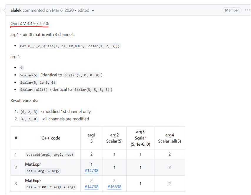 OpenCV Mat计算的BUG？_检测_深度_警告