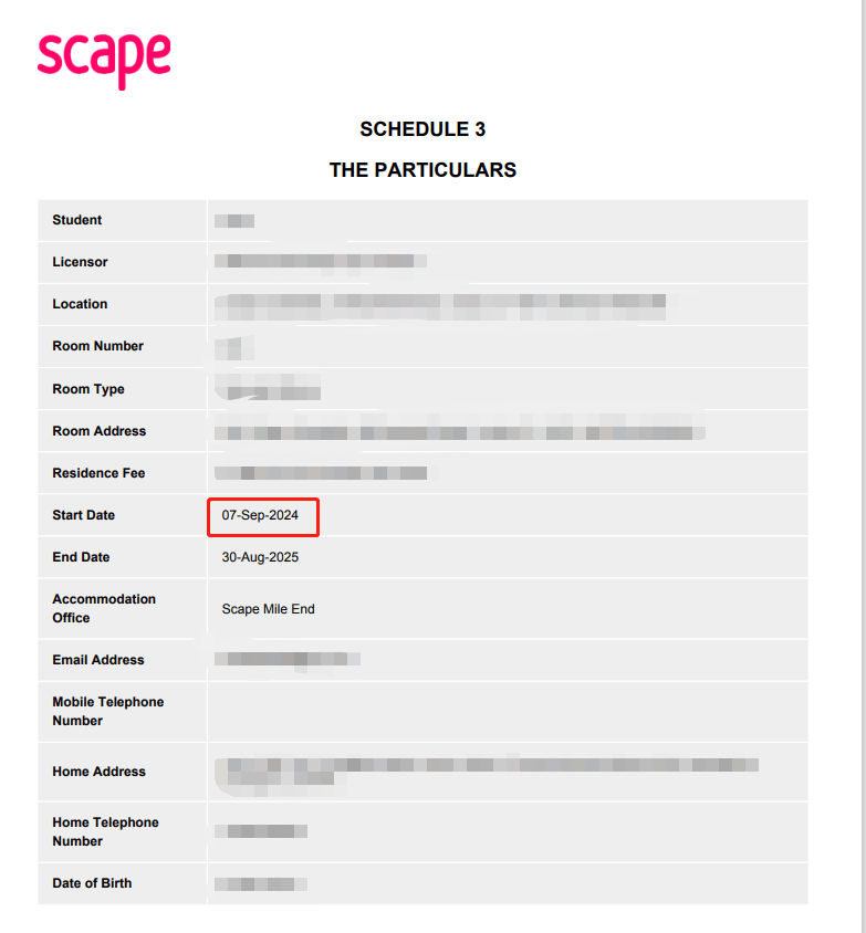 Scape Living旗下公寓Check in指南_时间_房间_邮件