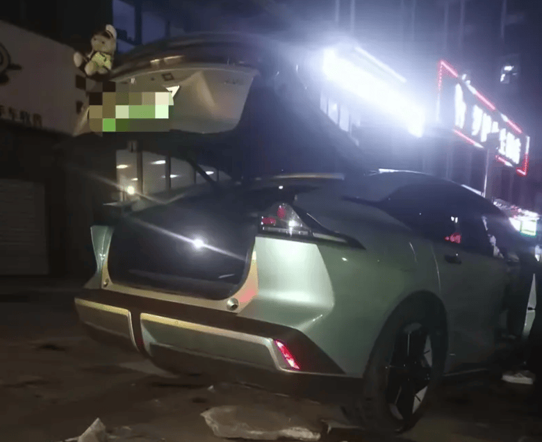 深蓝汽车CEO发布SL03过火说明 电池底板被刺穿出现明火_搜狐汽车_搜狐网