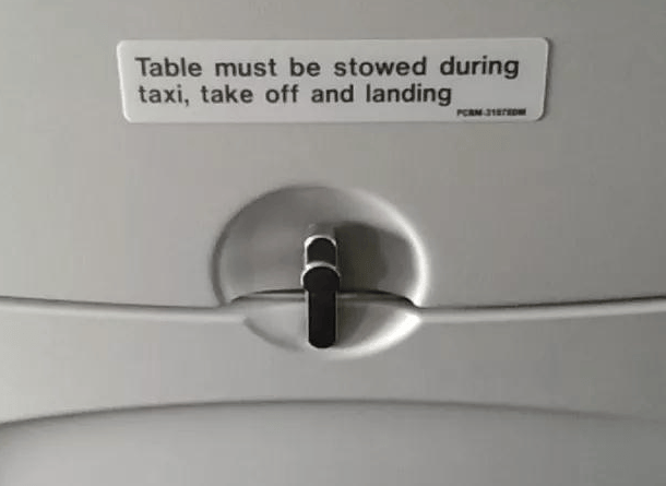 飞机座椅上的“taxi”可不是出租车！_滑行_stowed_起飞