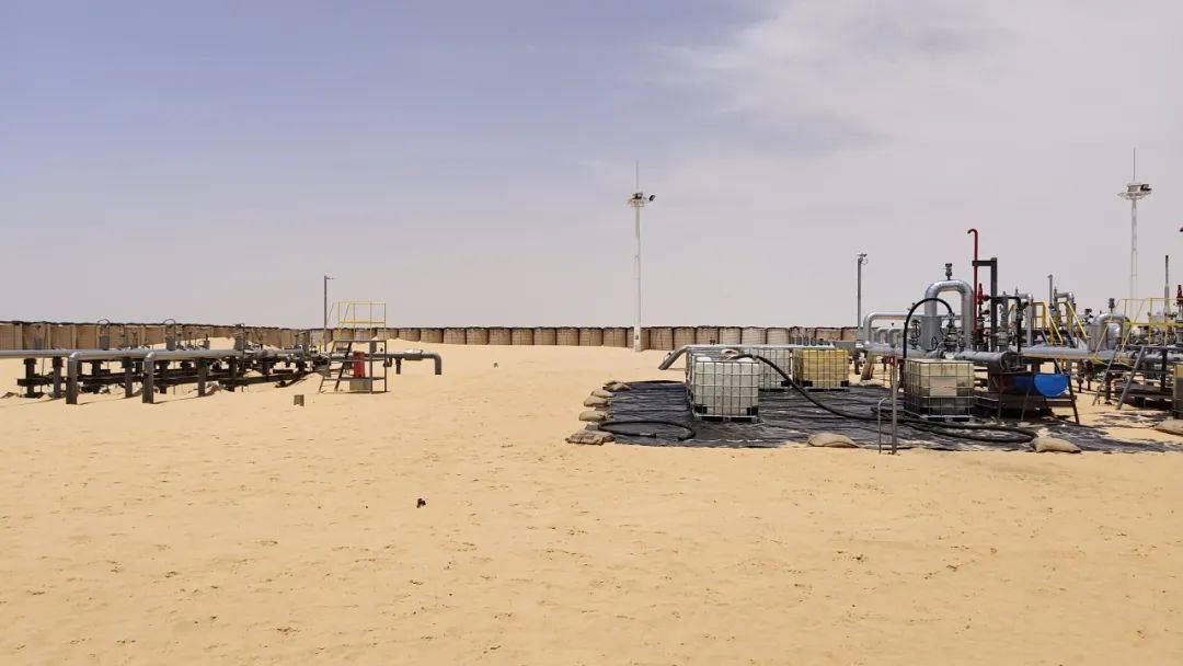 长城钻探尼日尔项目部地面管线清蜡业务获赞誉_Gololo_作业_工作