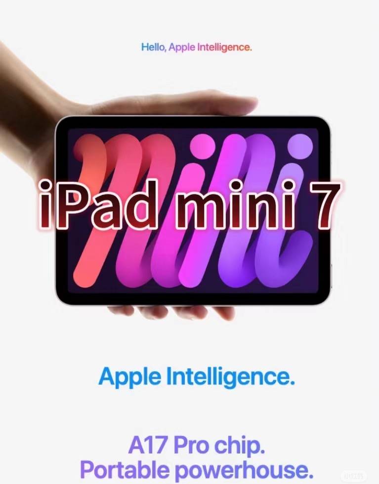 突然官宣！苹果iPad mini7发布，告别实体SIM卡，3999元起售_支持_Pro_方面