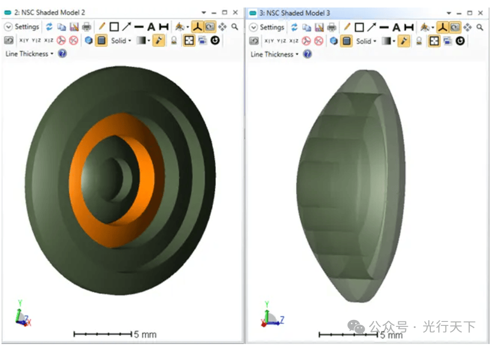 利用Zemax模拟复杂菲涅尔透镜_物体_的表面_类型
