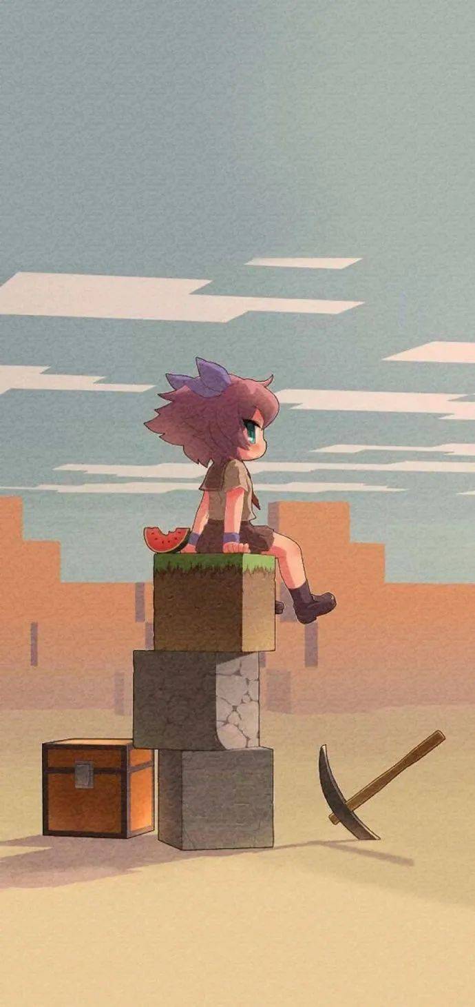 《Minecraft：我的世界》头像壁纸专题：方块就是艺术！_版权_留言_作品