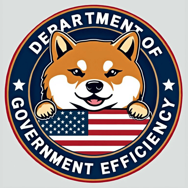 特朗普宣布马斯克将领导政府效率部门，新LOGO是个狗头？_Doge_设计_标志