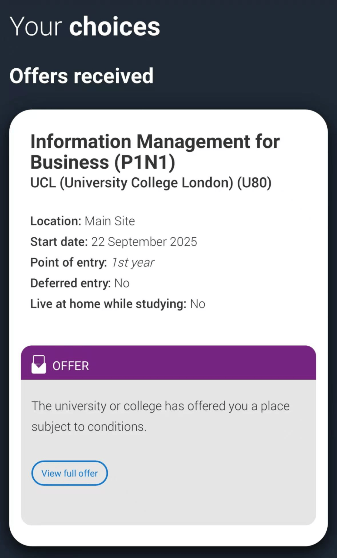 25fall 第一封UCL本科offer终于来了！热门专业的面试难关如何应对？_人数_计算机_科学