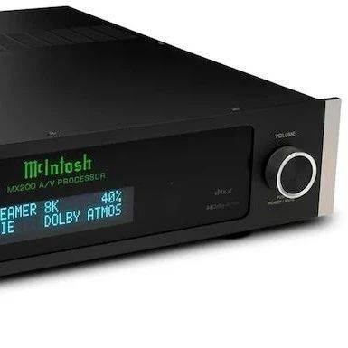 【新品速递】短小精悍 功能齐全：麦景图McIntosh MX200 环绕解码前级_Dolby_声道_空间