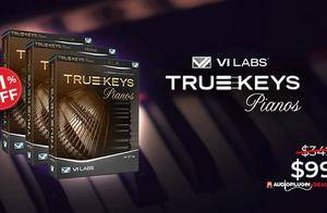 True Keys 套装： VI Labs 3 款钢琴乐器特价促销_采样_Plugin_踏板