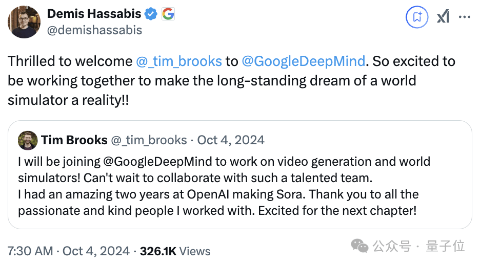 Sora核心作者掌舵，谷歌世界模型新团队全球招募：百万底薪起步_Brooks_Genie_研究