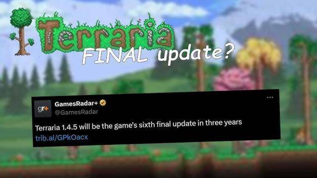 《泰拉瑞亚》开发商表示 只要还有“最终更新”游戏就永远不会消亡_Re-Logic_Spinks_补丁