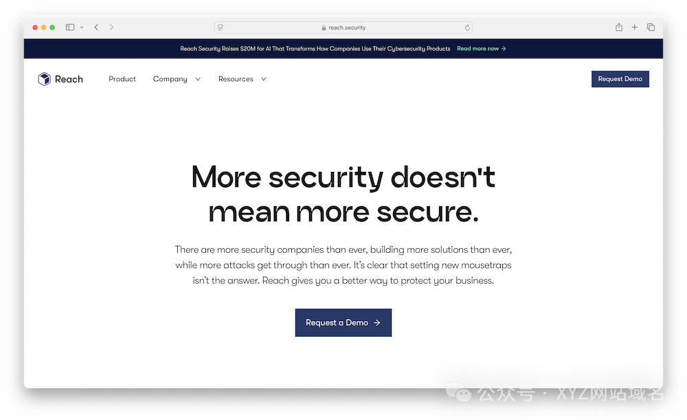 AI驱动平台Reach.Security：变革企业网络安全运营_应用_威胁_域名