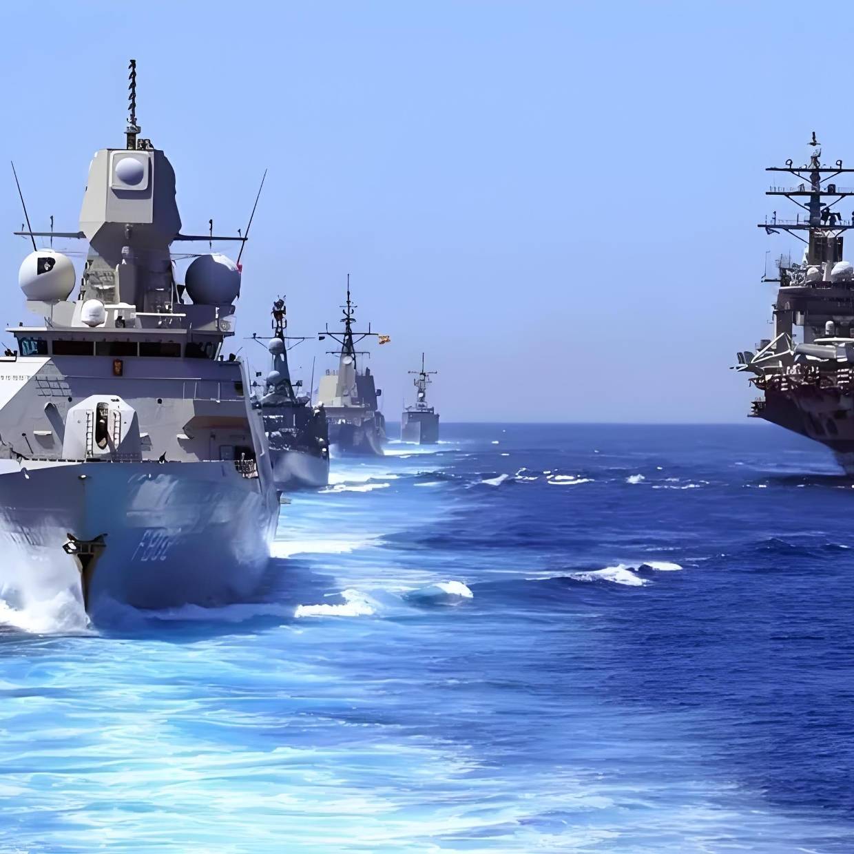 第12艘055下水，一堆052D等待交付，中国军队做好最后摊牌准备？_解放军海军_型驱逐舰_导弹驱逐舰