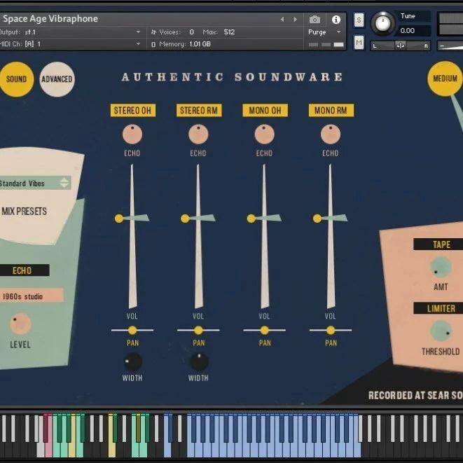 Authentic Soundware 发布用于 Kontakt 的 Space Age Vibraphone 颤音琴音色库_乐器_com_诺瓦