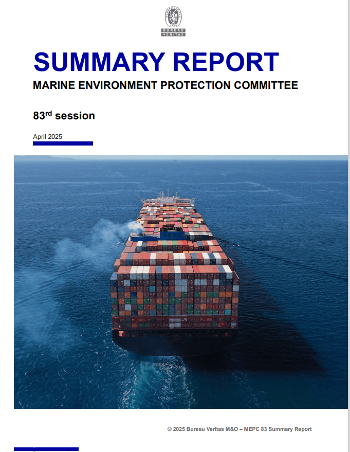 BV发布MEPC83总结报告 | 航运界_修正案_国际海事组织_指南