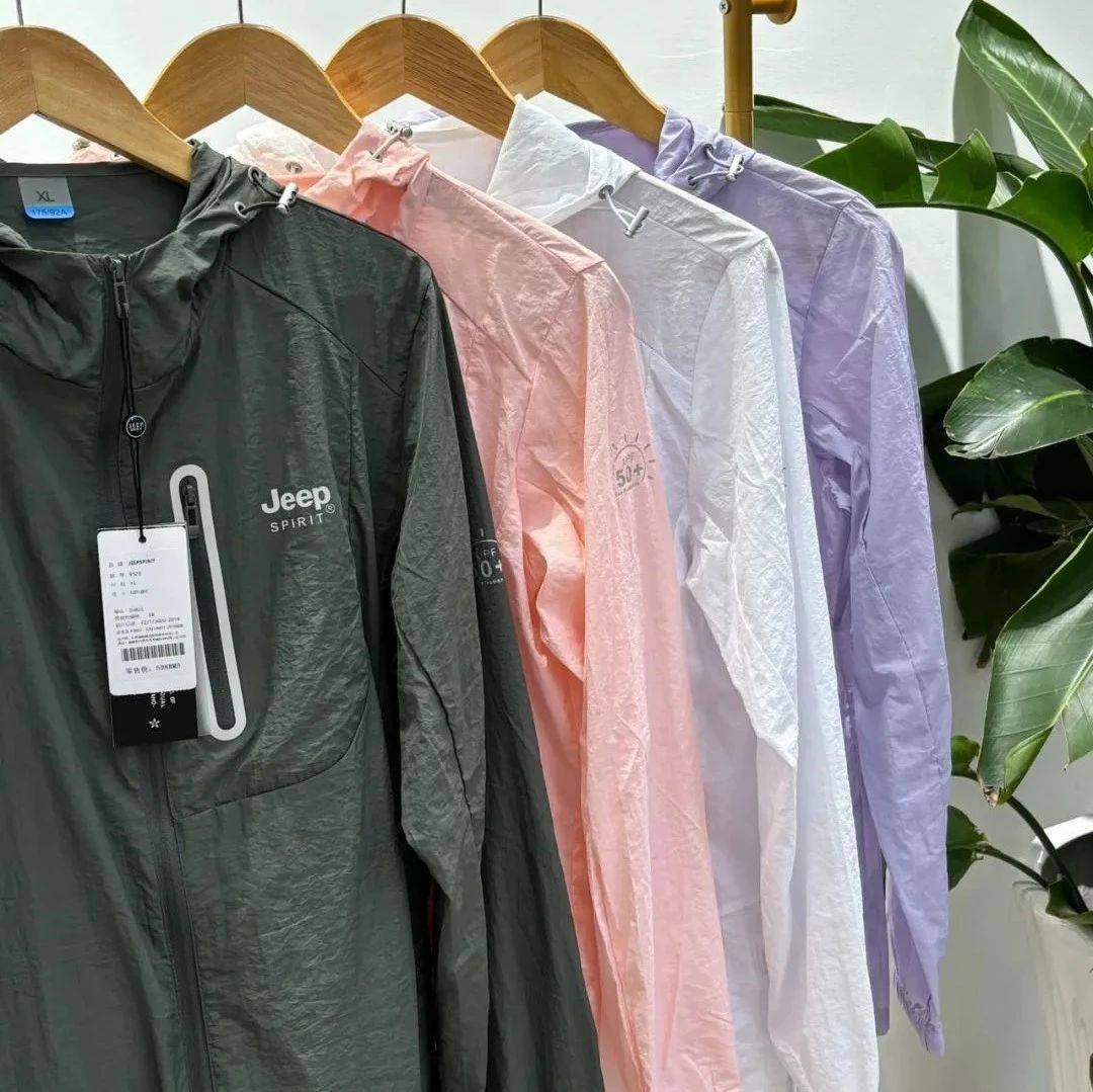 JEEP超薄防晒衣，UPF50+，89.9元/件！男女同款~_设计_尺码_穿着