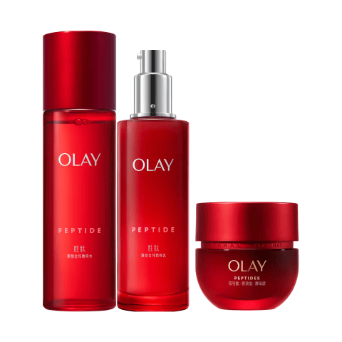 探索护肤新选择：OLAY大红瓶水乳液超红瓶面霜礼盒_肌肤_护肤品_理念