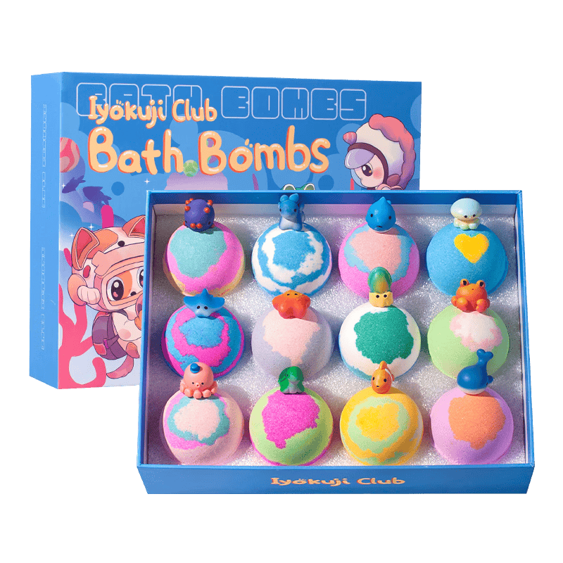 让洗澡变成快乐的冒险——IYOKUJI CLUB儿童泡澡球_孩子_泡泡_内藏